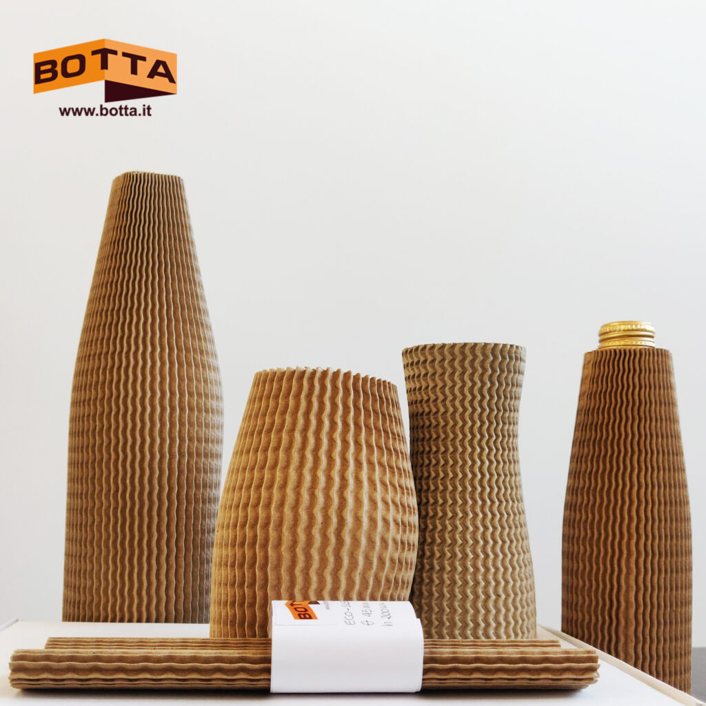 Eco-Sleeve / Elastic Corrugated Bottle Covers - BOTTA PACKAGING » eco ...