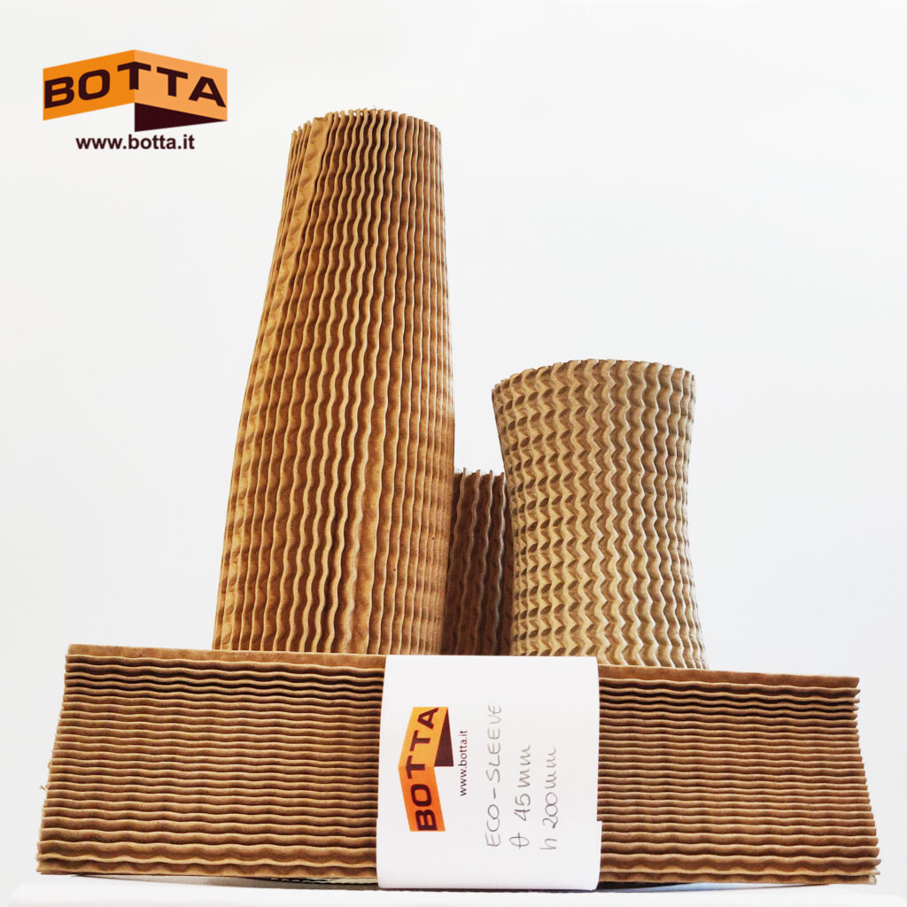 Eco-Sleeve / Elastic Corrugated Bottle Covers - BOTTA PACKAGING » eco ...