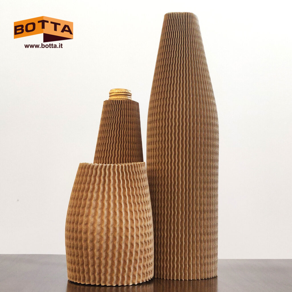 Eco-Sleeve / Elastic Corrugated Bottle Covers - BOTTA PACKAGING » eco ...