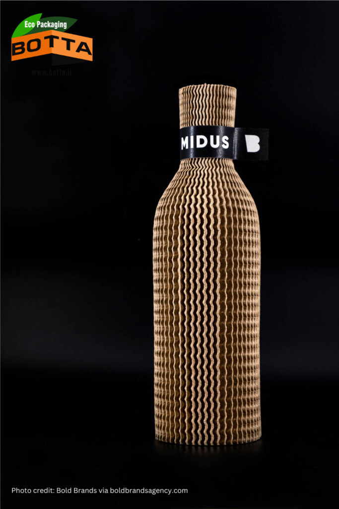 Eco-Sleeve / Elastic Corrugated Bottle Covers - BOTTA PACKAGING » eco ...