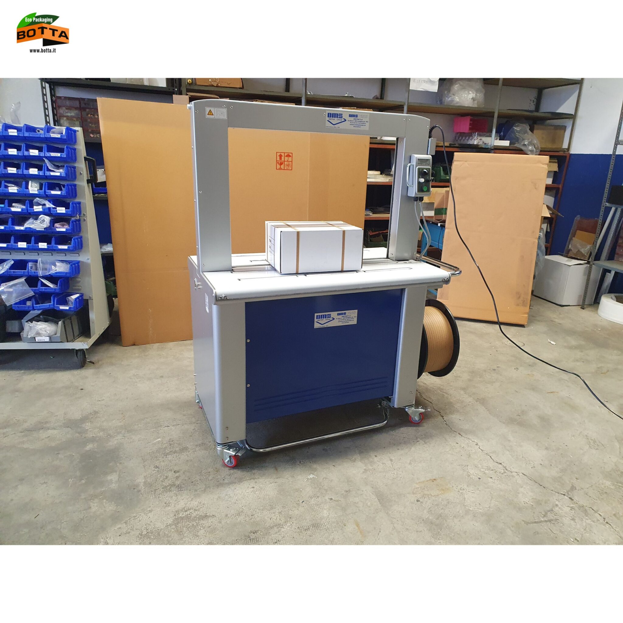 ECO-PAPER STRAPPING - BOTTA PACKAGING » eco-packaging solutions