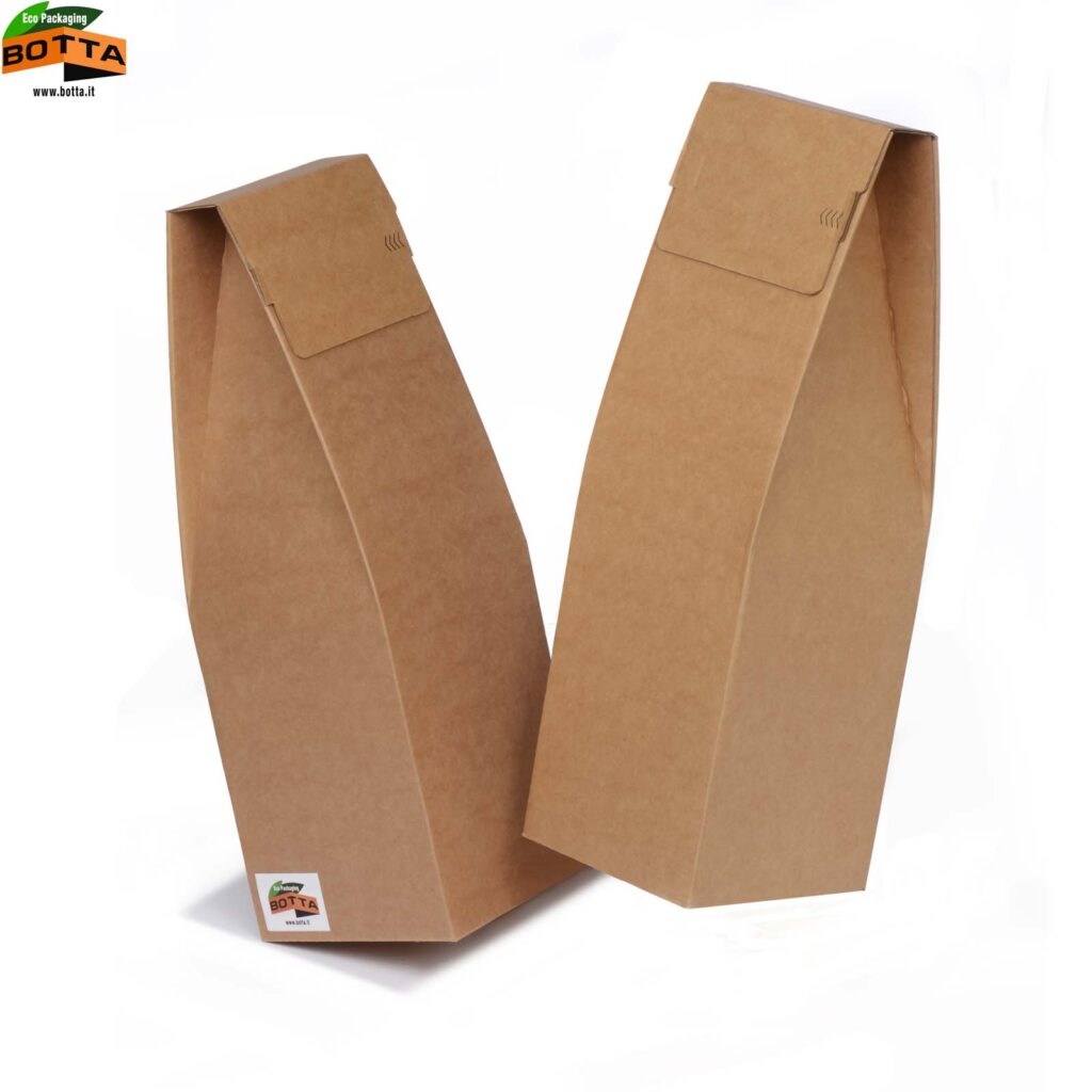 Eco-Single Bottle Pinch Top Box - BOTTA PACKAGING » eco-packaging solutions