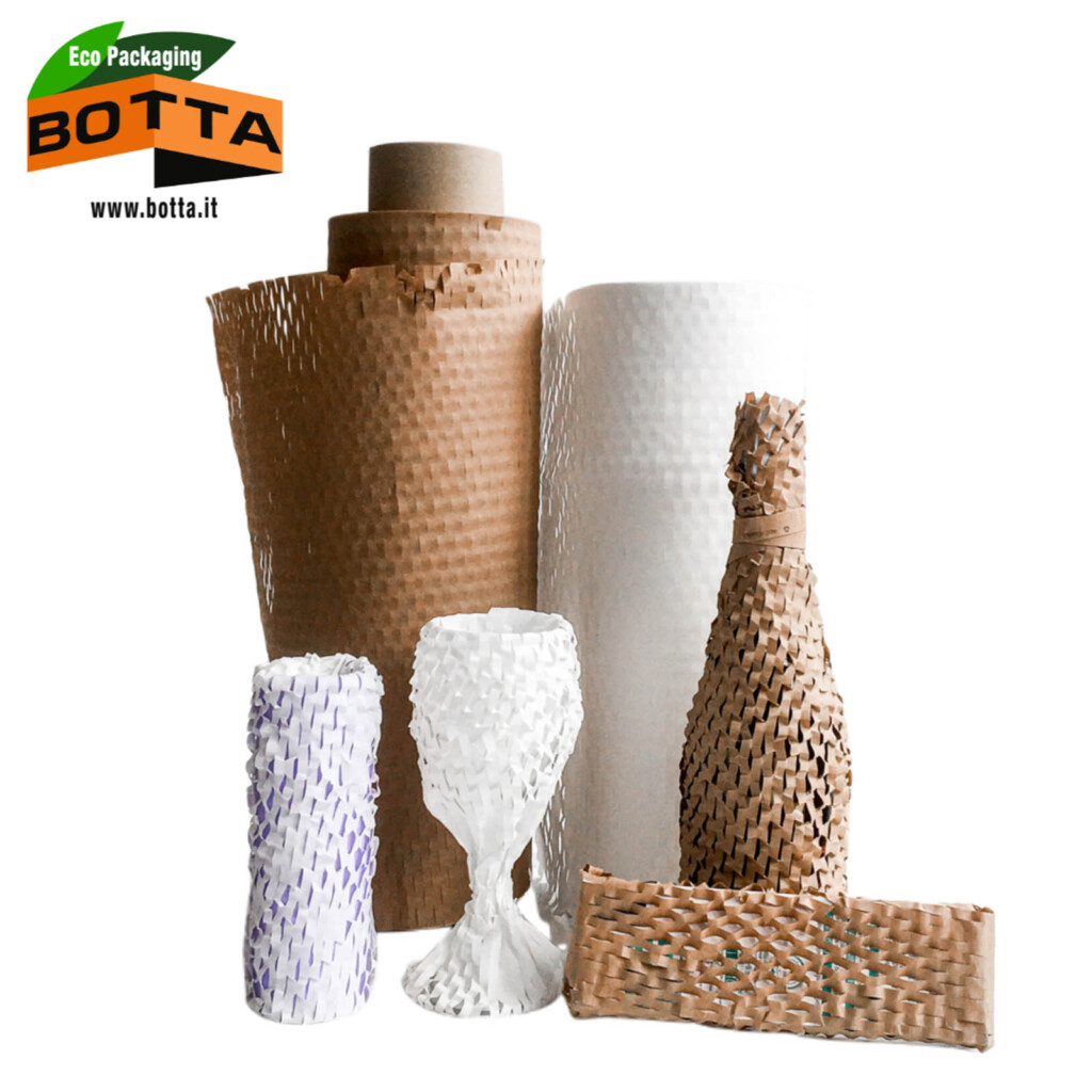 ECO-WRAP HONEYCOMB PAPER - BOTTA PACKAGING » eco-verpackungslösungen