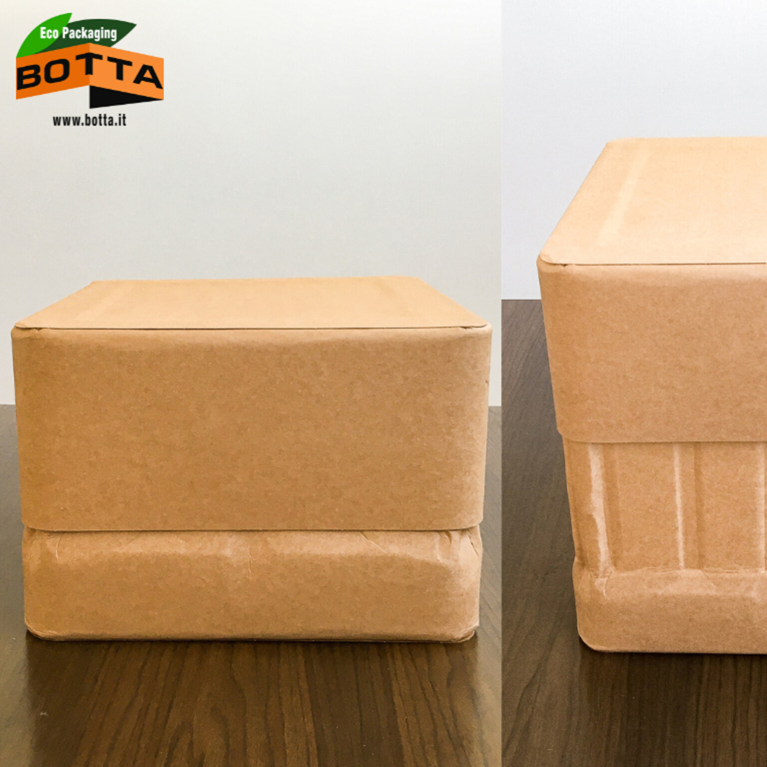 Eco Drum Squared Cardboard - BOTTA PACKAGING » eco-packaging solutions