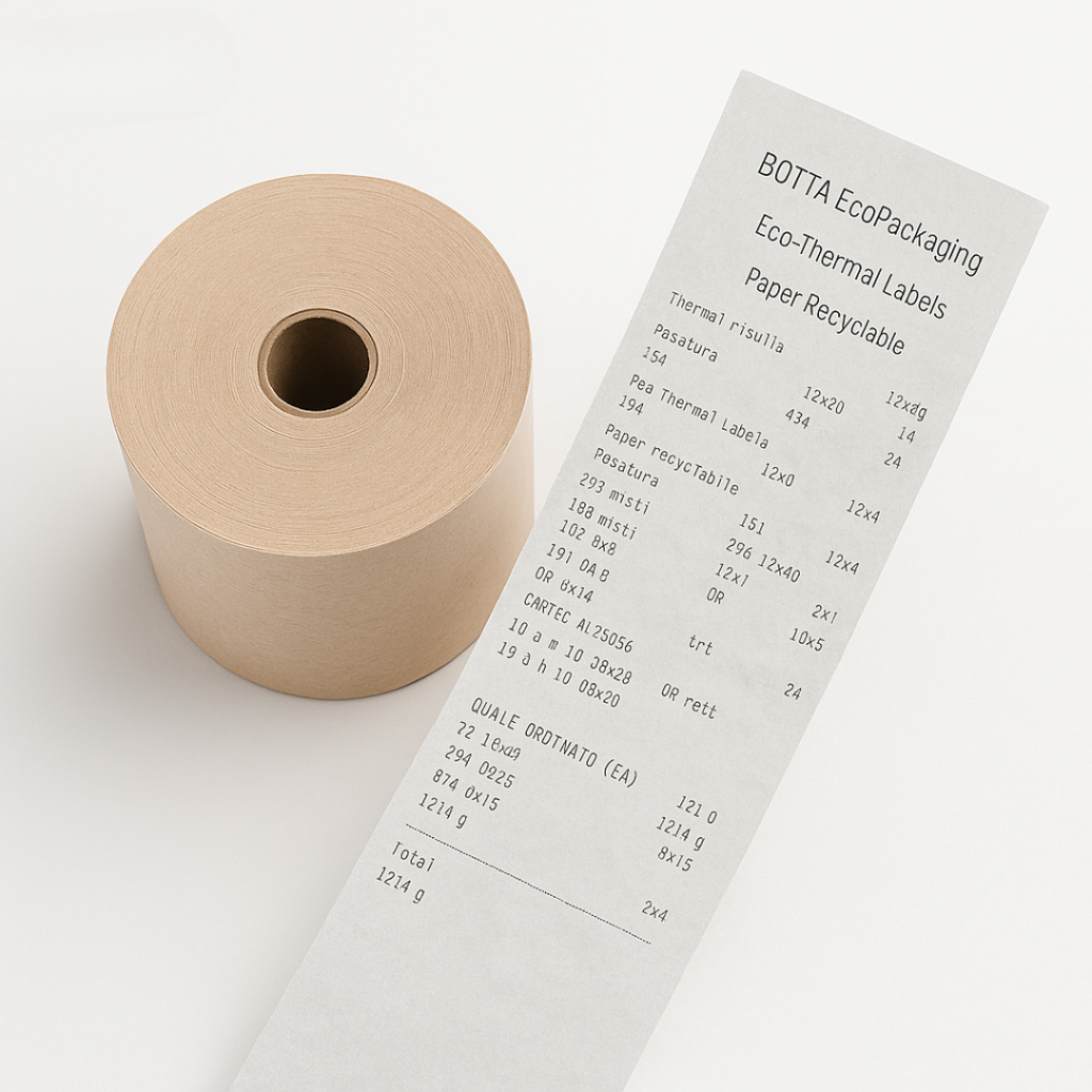 Eco-Thermal Labels – Paper Recyclable - BOTTA PACKAGING » eco-packaging ...