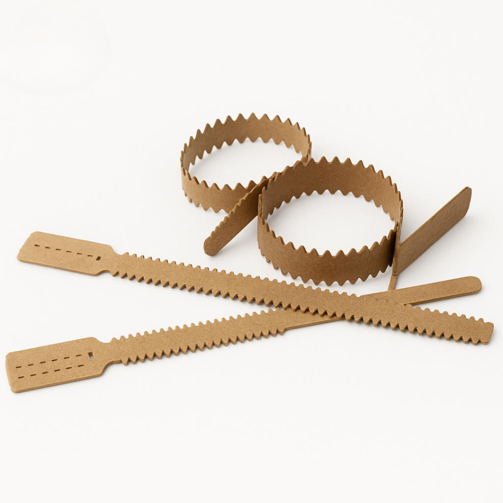 ECO-PAPER CABLE TIES - BOTTA PACKAGING » eco-packaging solutions